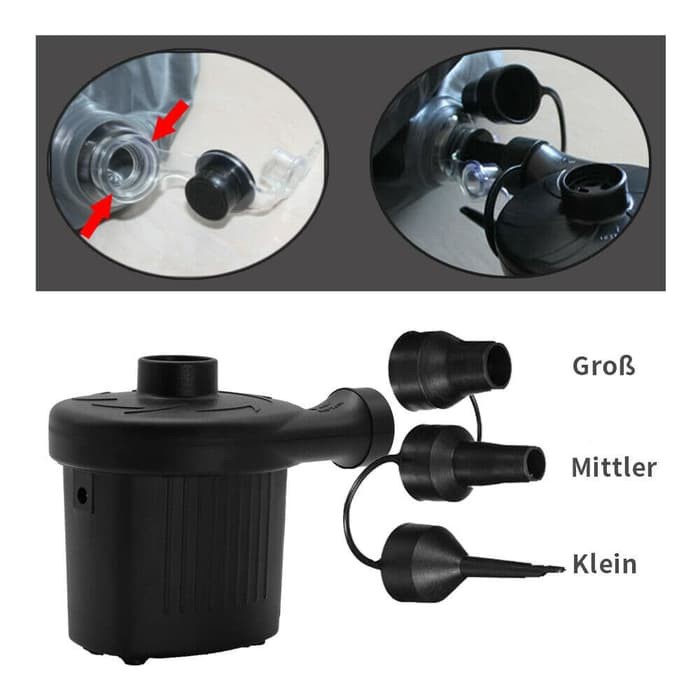 Jual Pompa Angin Listrik | Electric Air Pump Pompa Kolam Renang / Kasur Angin Vacum Sedot Tiup ...