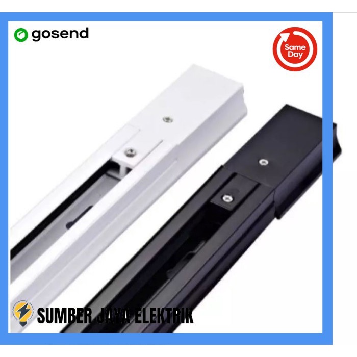 Jual Rel Track bar lampu Sorot 1 meter | Shopee Indonesia