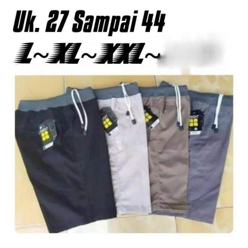 Jual Celana Pendek Pria Casual Cowok Rip Chino Murah Distro Polos ...