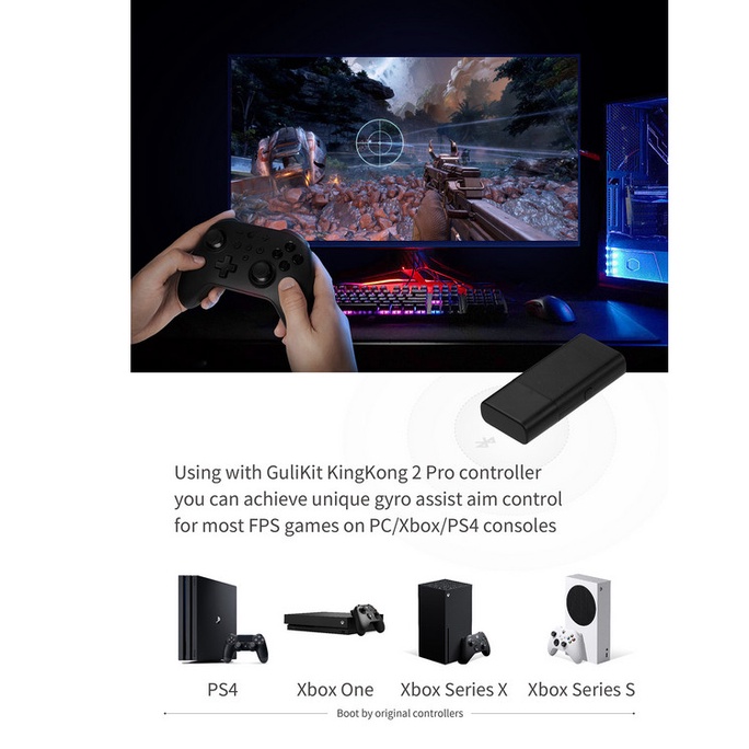 Jual MURAH- Gulikit Goku Wireless Controller Adapter for Xbox ...