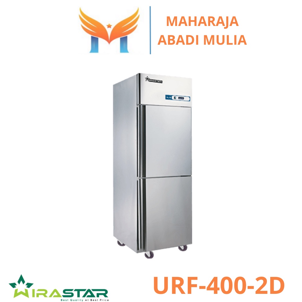Jual Freezer 2 Pintu Wirastar URF-400-2D Upright Freezer 2 Door Garansi ...