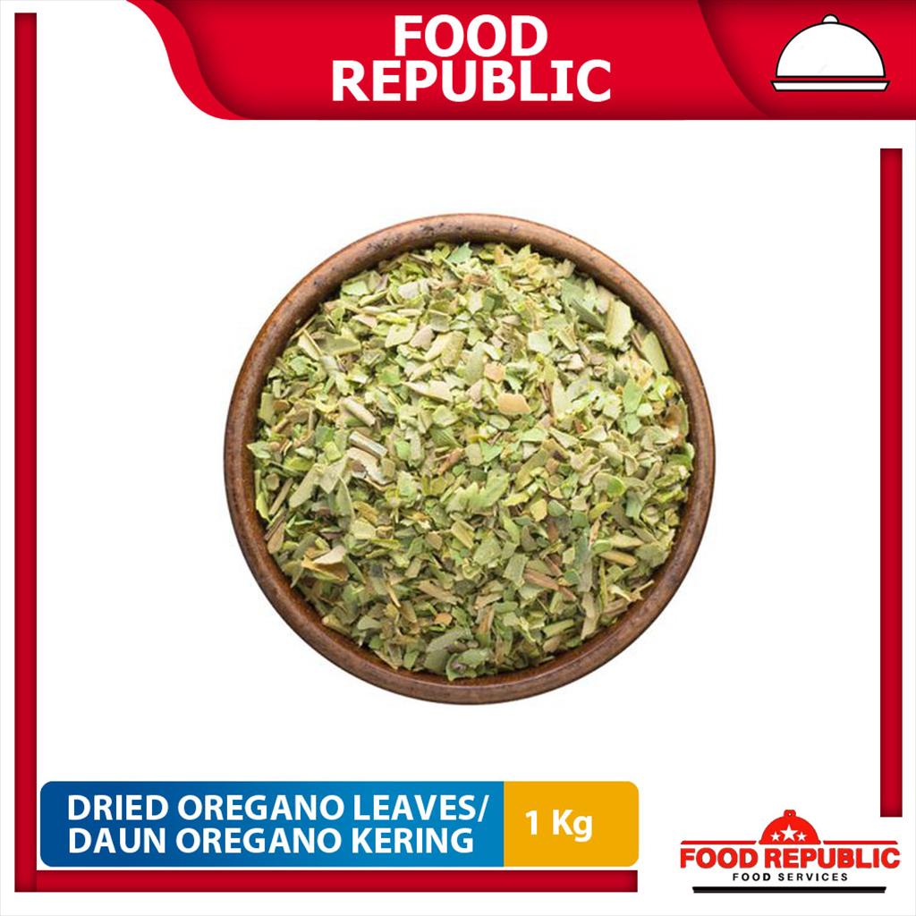 Jual Dried Oregano Leaves 1 Kg Daun Oregano Kering Halal Topping ...