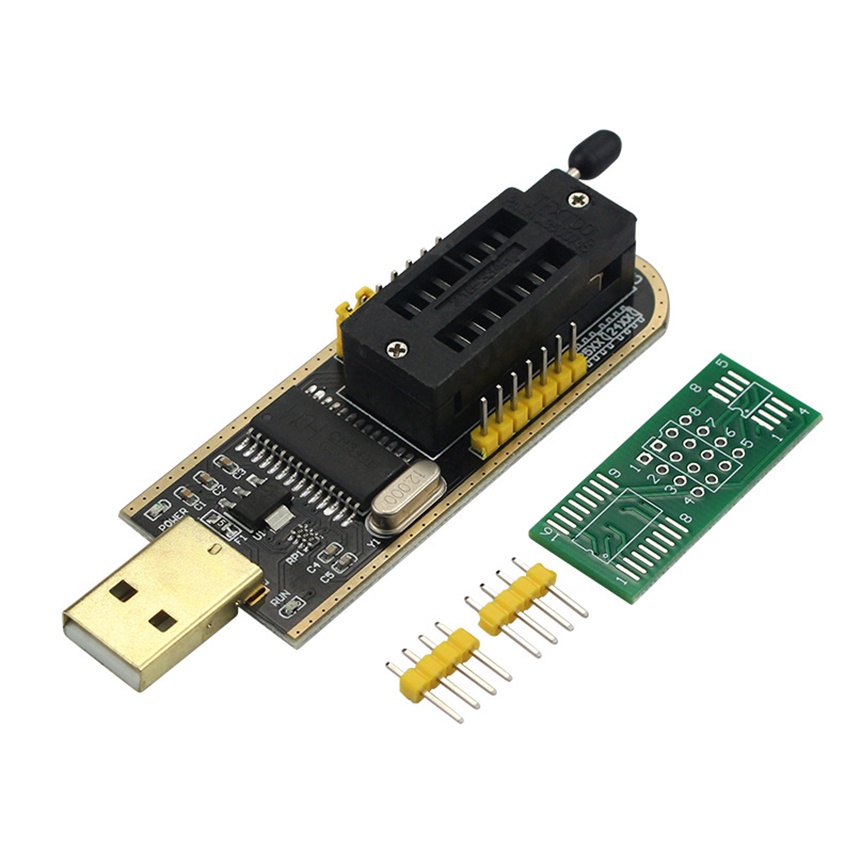 Jual CH341A Set EEPROM Flash BIOS USB Programmer SOIC8 Klip On-Board ...