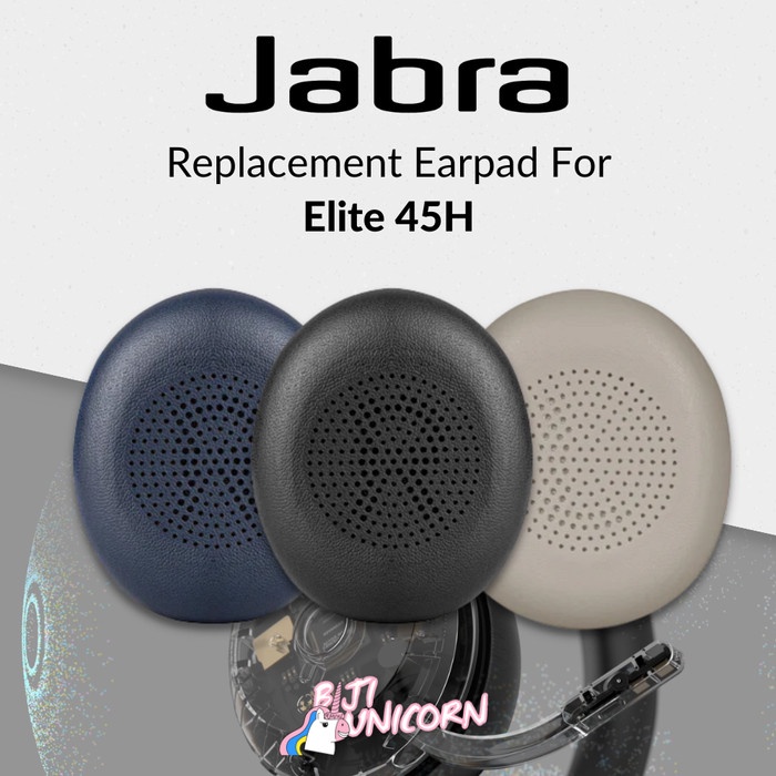 Jual Earpad Earcup Ear Cushion Jabra Elite 45H 45 H Material Leather ...
