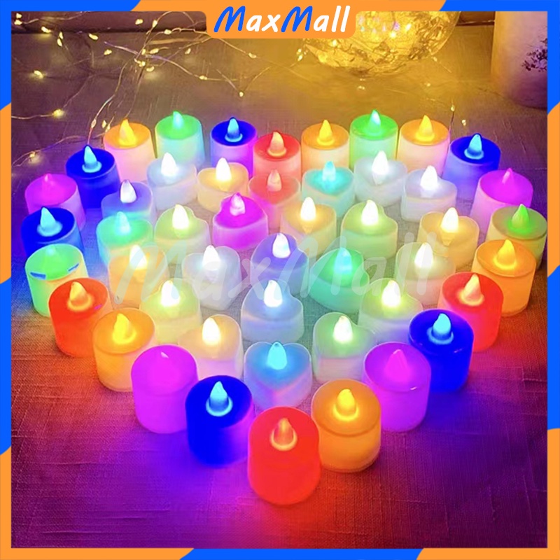 Jual Lampu Lilin LED Mini Lampu Tidur Portable Hias Lampu Baterai LED ...