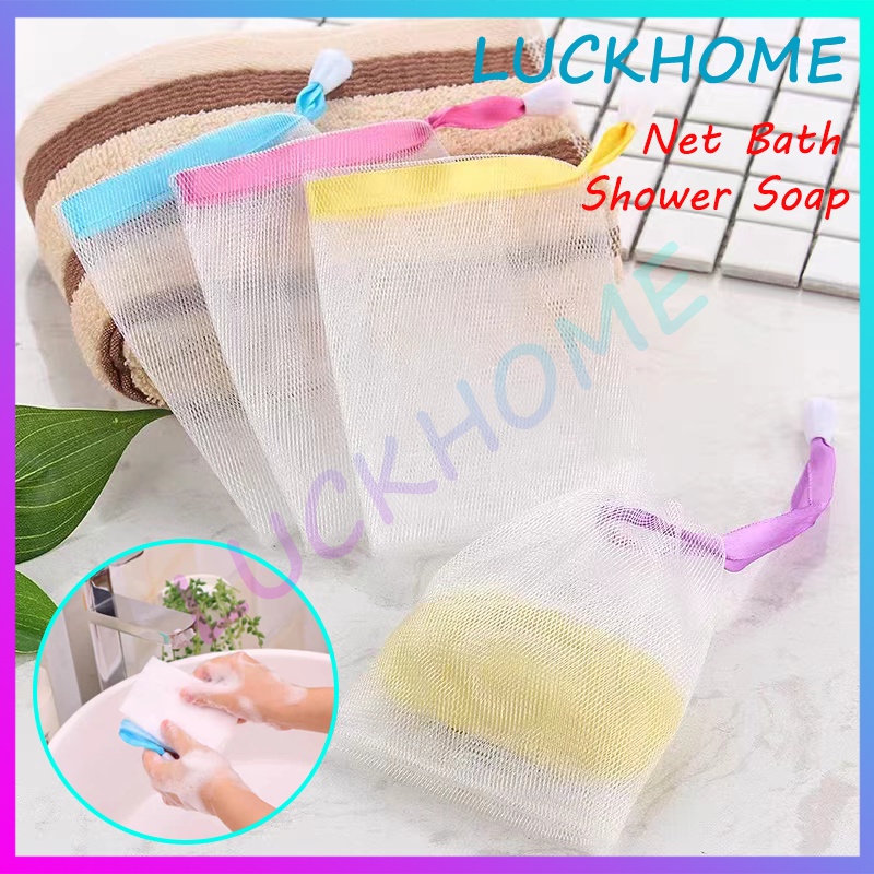 Jual Jaring sabun halus double layer Kantong Jaring Pembuat Busa 2 ...