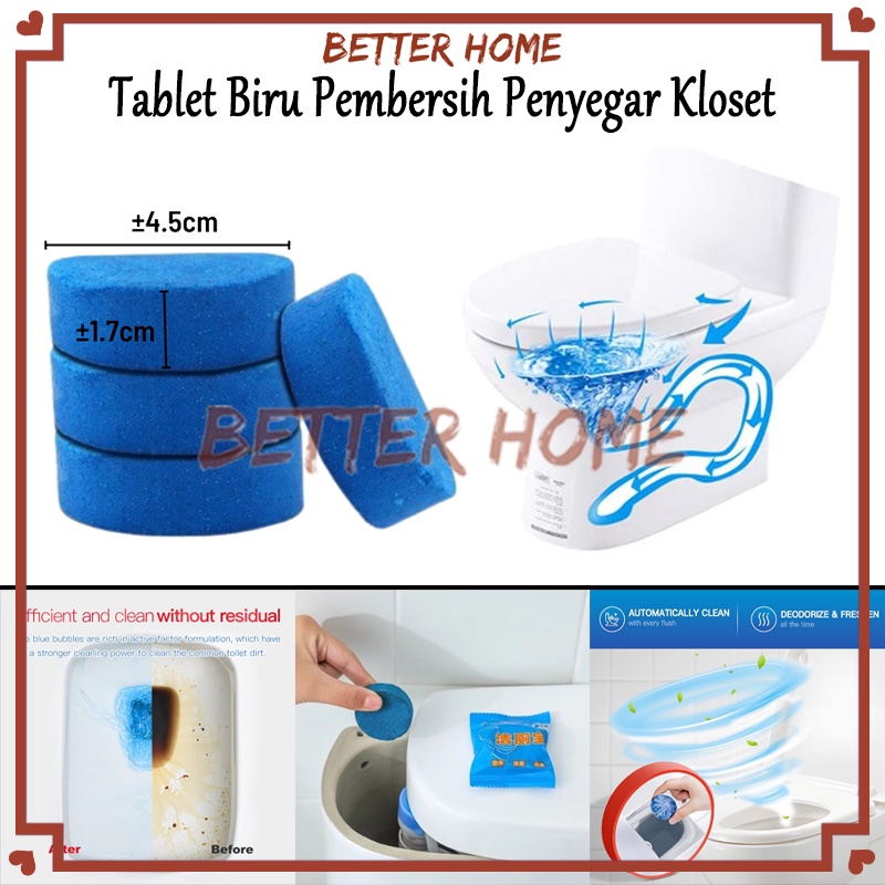 Jual Tablet Biru Pembersih Penyegar Kloset/Tablet Biru Pembersih Kloset ...