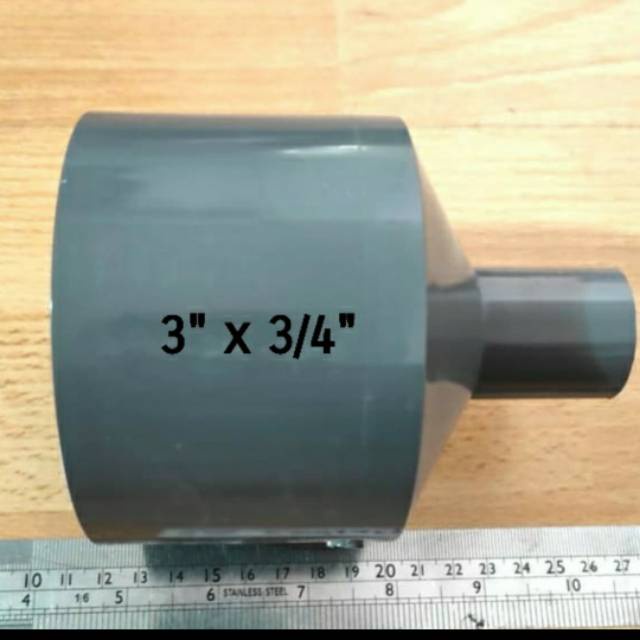 Jual Sok 3 inch x 3/4 inch / reducer 3"x3/4"/ reducing socket/ vlok ...
