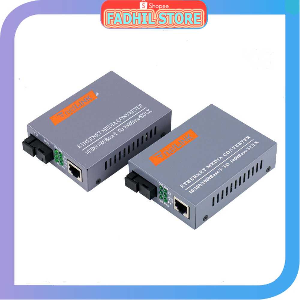 Jual FS - Netlink Gigabit Fiber Optical Ethernet Media Converter ...