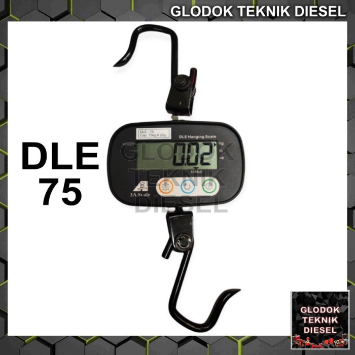 Jual TIMBANGAN GANTUNG DIGITAL 300 KG DLE 300 - DLE 75 | Shopee Indonesia