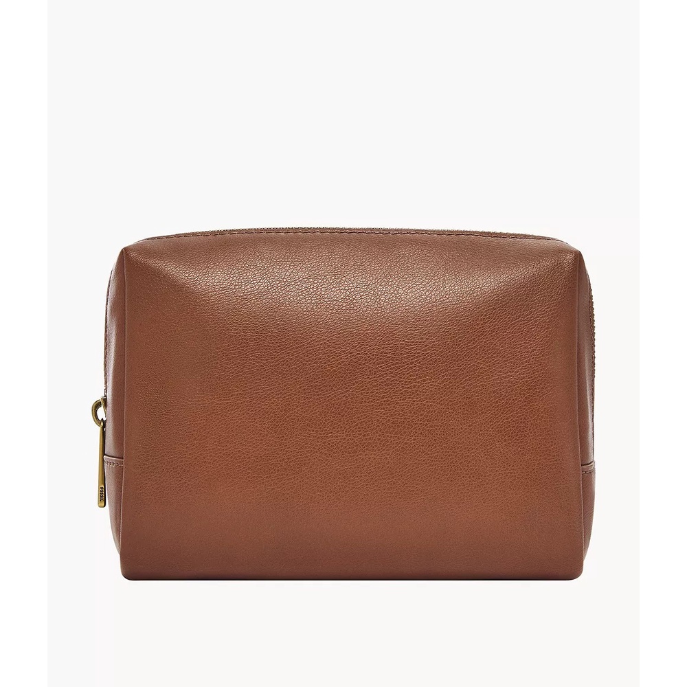 Jual Fossil Sofia Cosmetic Case Medium Brown Dompet Wanita - SWL2884 ...