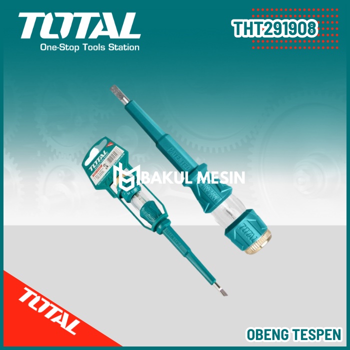 Jual TOTAL THT291908 obeng listrik tespen test pen obeng | Shopee Indonesia
