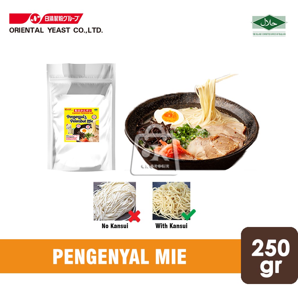 Jual Pengenyal Pelembut Mie Ramen / Kansui Powder AO (250 gr) | Shopee ...