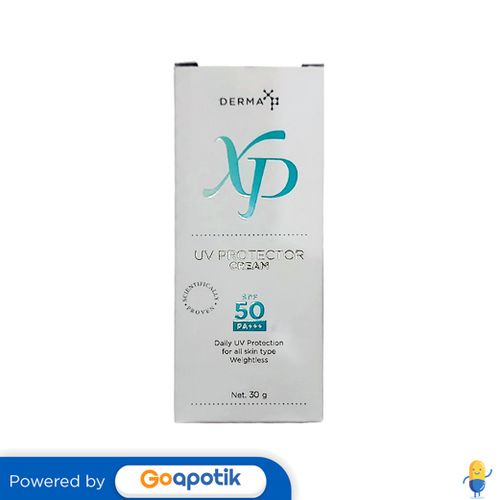 Jual Derma Xp Uv Protector Cream Spf 50 Pa+++ 30 Gram Tube | Shopee ...
