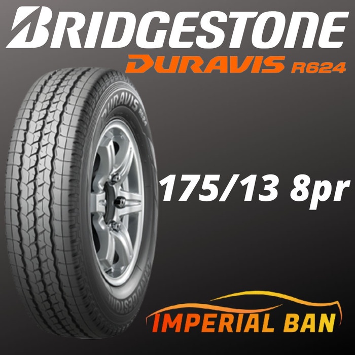 Jual Ban Mobil Bridgestone Duravis R624 Size 175 R13 8PR Untuk Ban ...