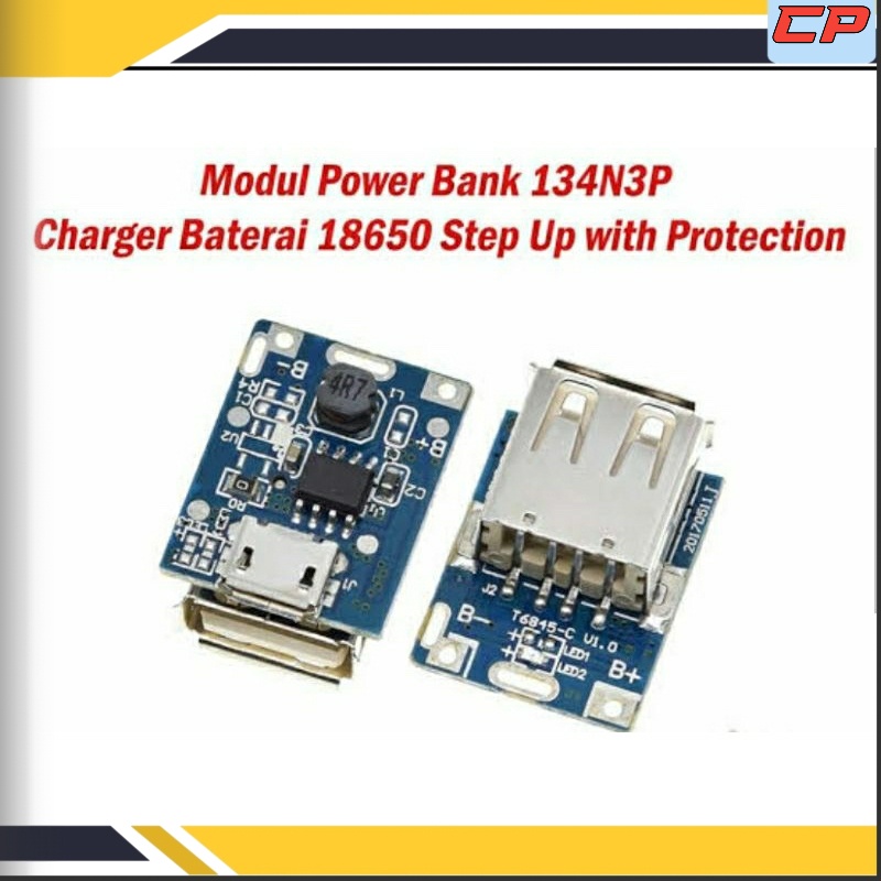 Jual Modul dan cover Powerbank 1 Slot Multi Charger + Step Up ...