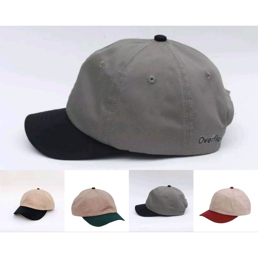 Jual TOPI Polos Premium | Topi Basebal Sintong Lidah Pendek Style ...