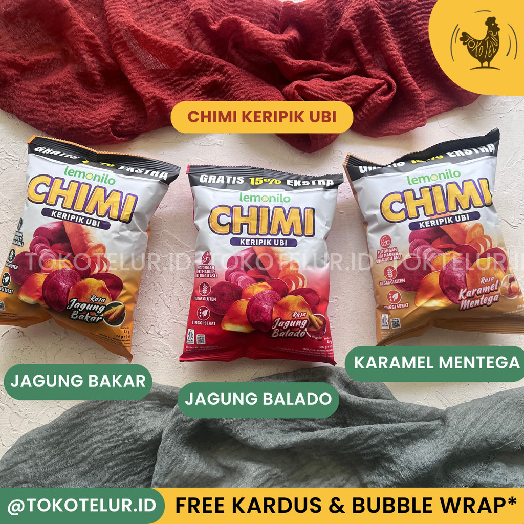 Jual Lemonilo - Chimi Keripik Ubi (Snack Sehat) | Shopee Indonesia