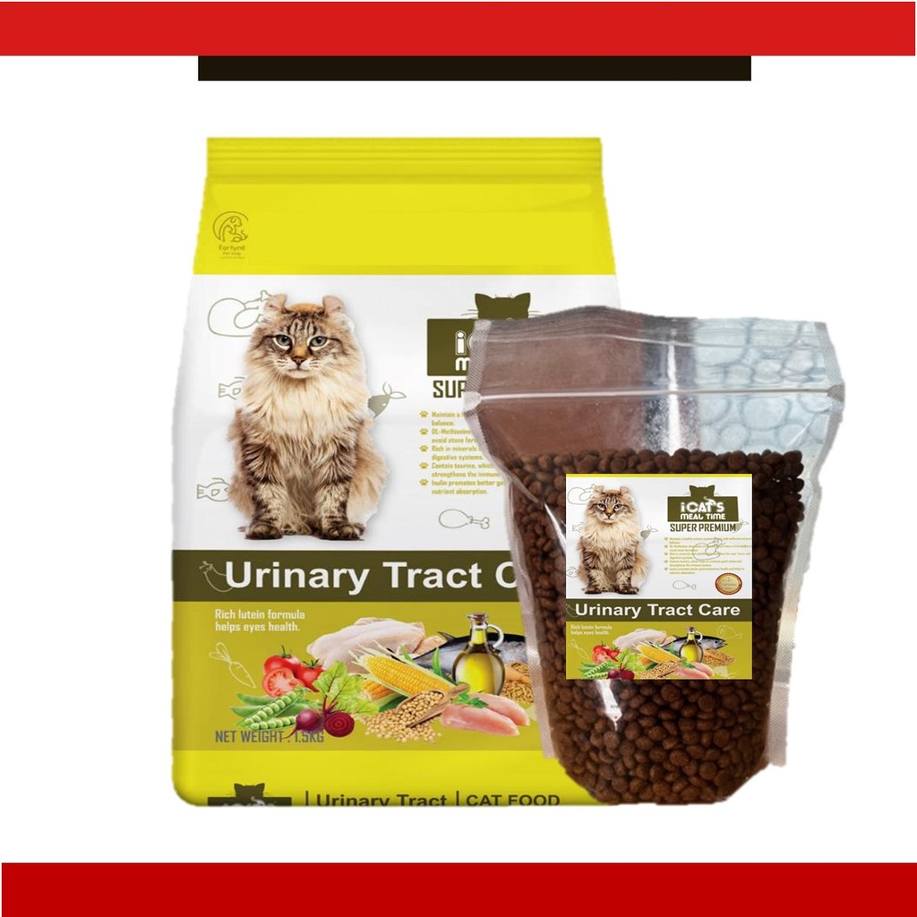 Jual icats i cats Meal Time Urinary Chicken Tuna Super Premium Cat Food ...