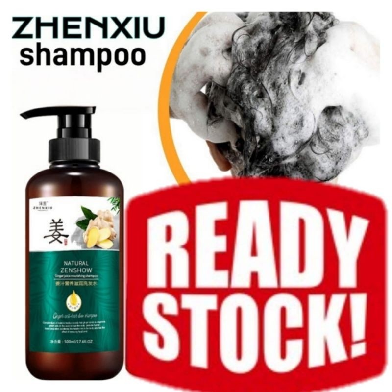 Jual Shampo Zhenxiu Penumbuh Rambut Cepat - Ginger Shampoo Herbal Jahe ...