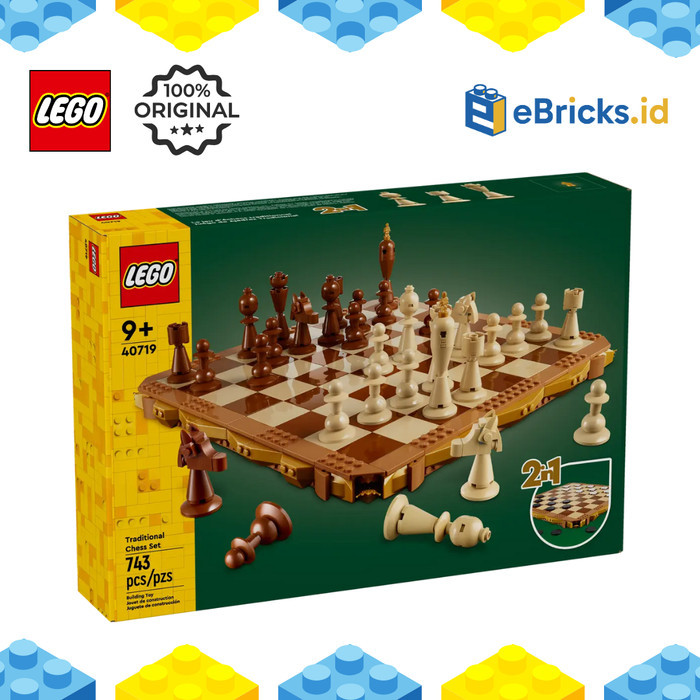 Jual Lego Classic 40719 Traditional Chess Set (Dus Cacat Minor ...