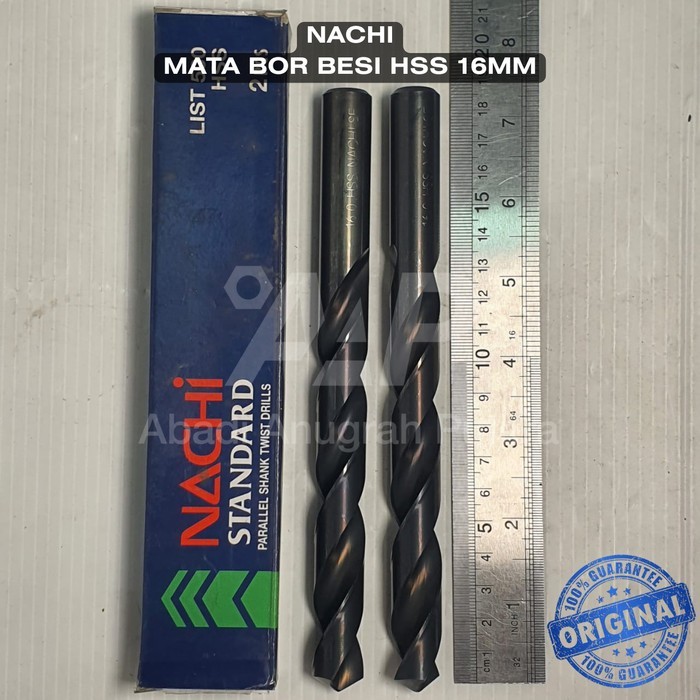 Jual NACHI Mata Bor Besi HSS ORIGINAL ASLI - 16 mm (harga 1 pc / biji) | Shopee Indonesia
