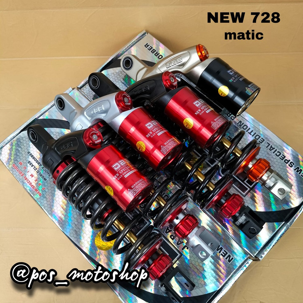 Jual Skok Shockbreaker Tabung Matic DBS GP Series NEW 728 315mm 330mm ...