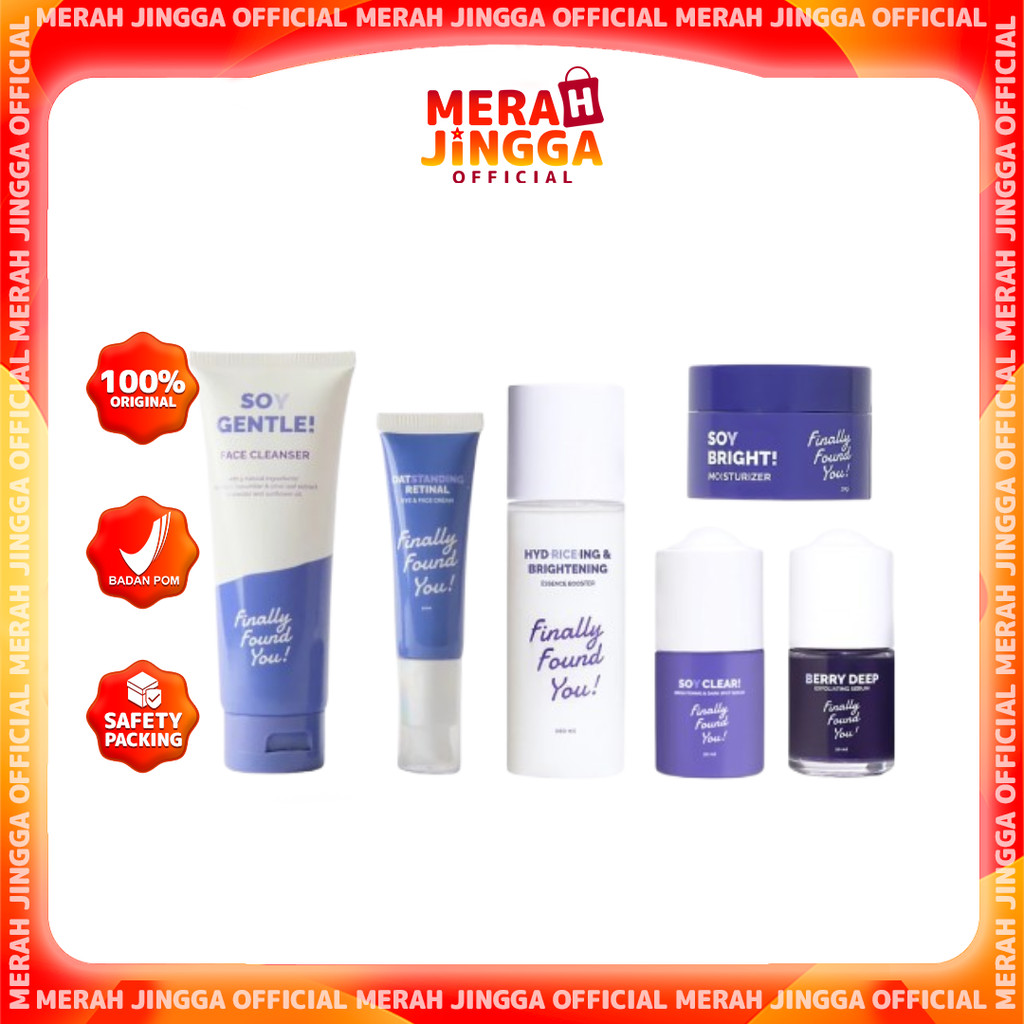 Jual Finally found you Series | Facial Wash, Moisturizer, Toner, Serum ...