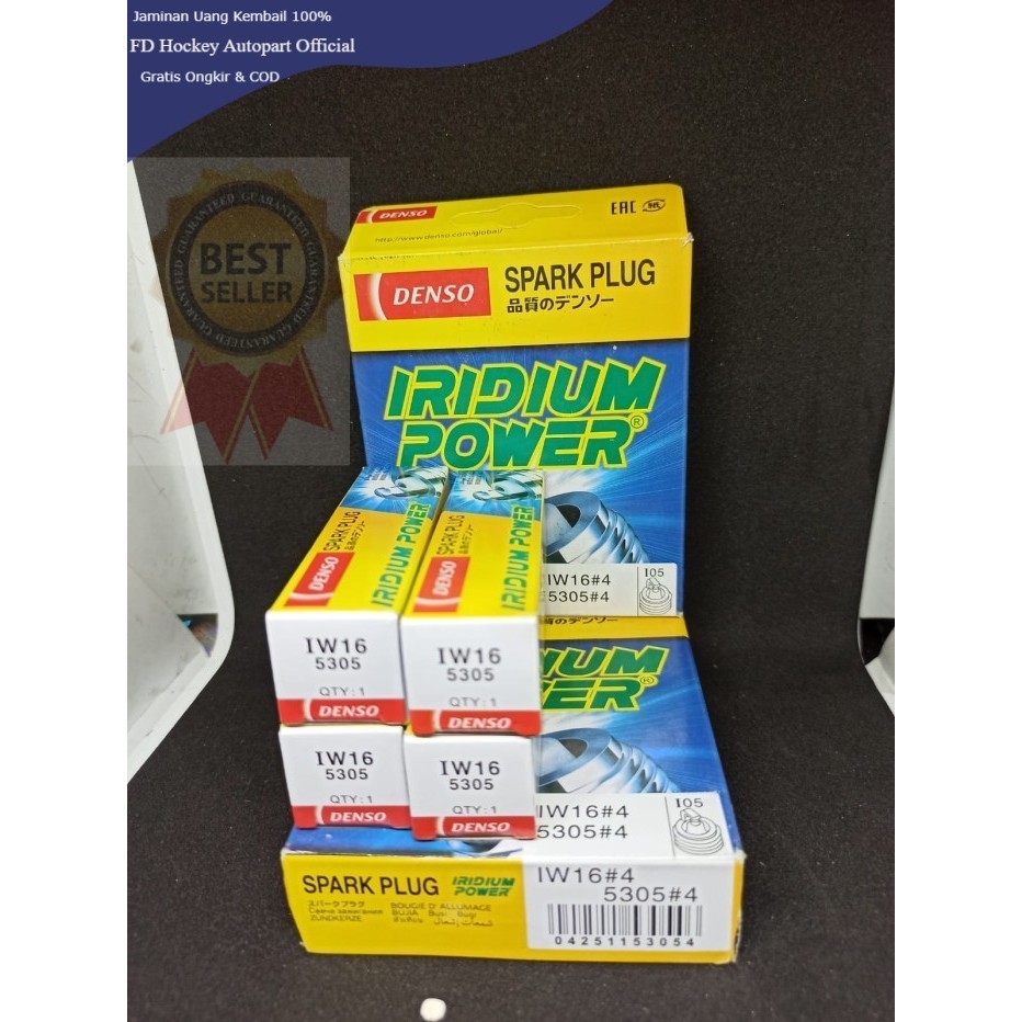 Jual Busi Iridium Daihatsu Charade Charmant Hijet DENSO IW16 | Shopee ...