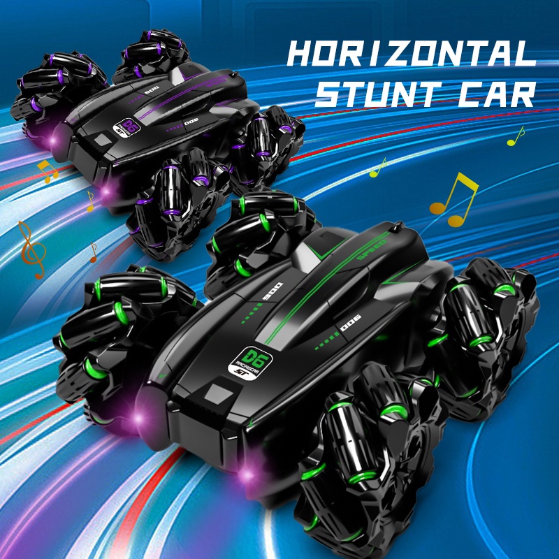 Jual Lele Toys Rc Stunt Car Mobil Akrobat Remote Control Dengan 4wd ...