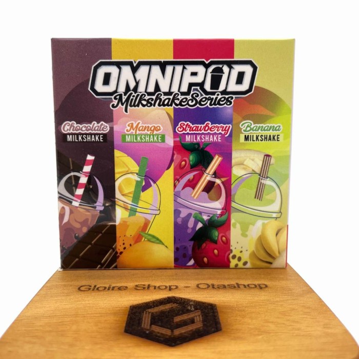Jual Liquid Omnipod MILKSHAKE Series 4x15ML Pack Edition Pods Friendly ...