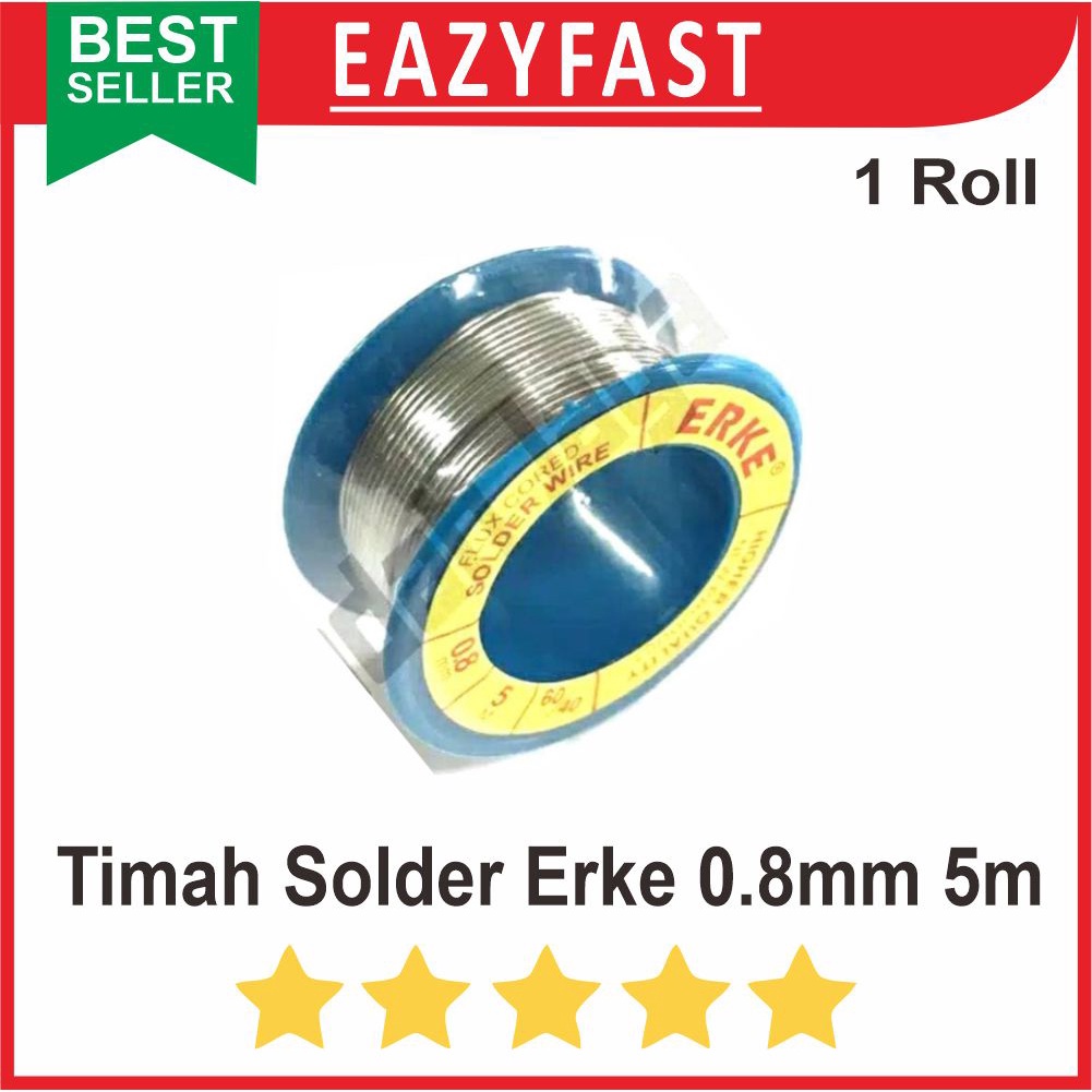 Jual Timah solder 0.8mm 5 meter 5M 5 m | Shopee Indonesia