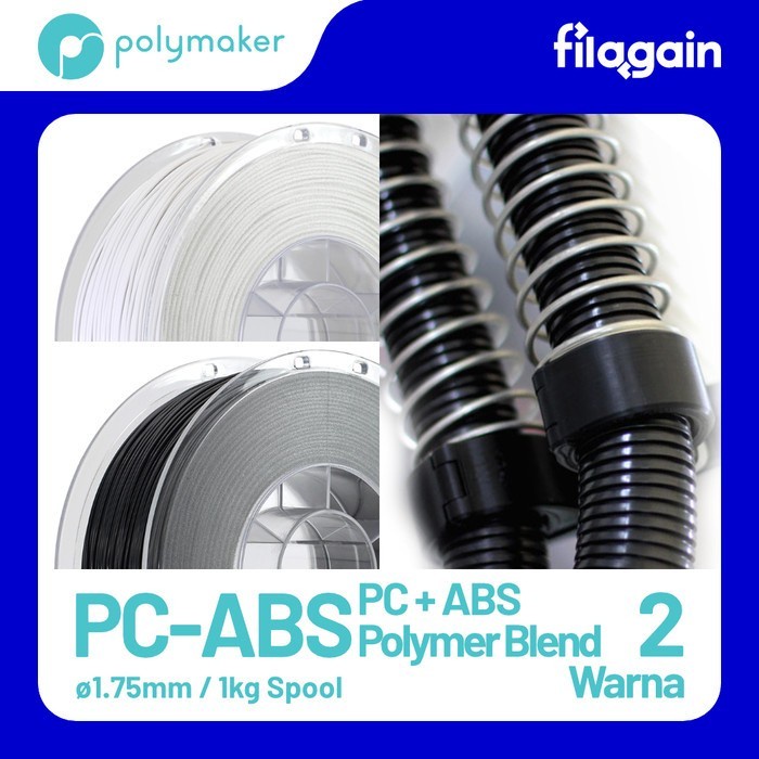 Jual Polymaker PC-ABS / 1.75mm / 0.75kg / 3D Print Filament | Shopee ...