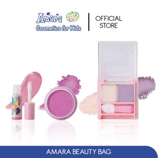 Jual ️ MEMEY ️ AMARA Cosmetics For Kids Beauty Bag Makeup Kit 2 | Kosmetik Anak | Shopee Indonesia