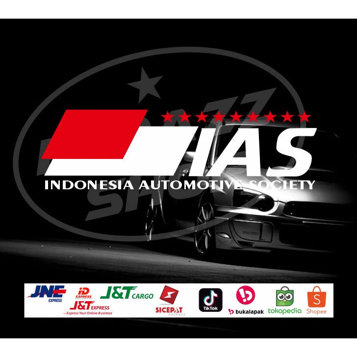Jual Sticker IAS untuk mobil belakang | cutting sticker | Shopee Indonesia