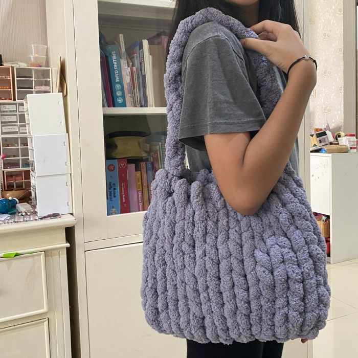 Jual Tas Rajut ala ala Korea handmade by Zara Cute - Dewasa- PROMO ...