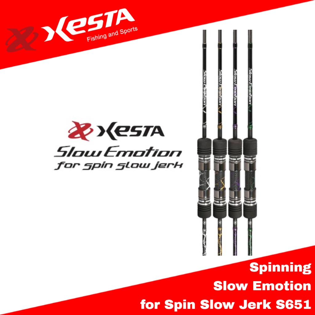 Jual Xesta Spinning Rod Slow Emotion For Spin Jerk S651 (8182) | Shopee ...
