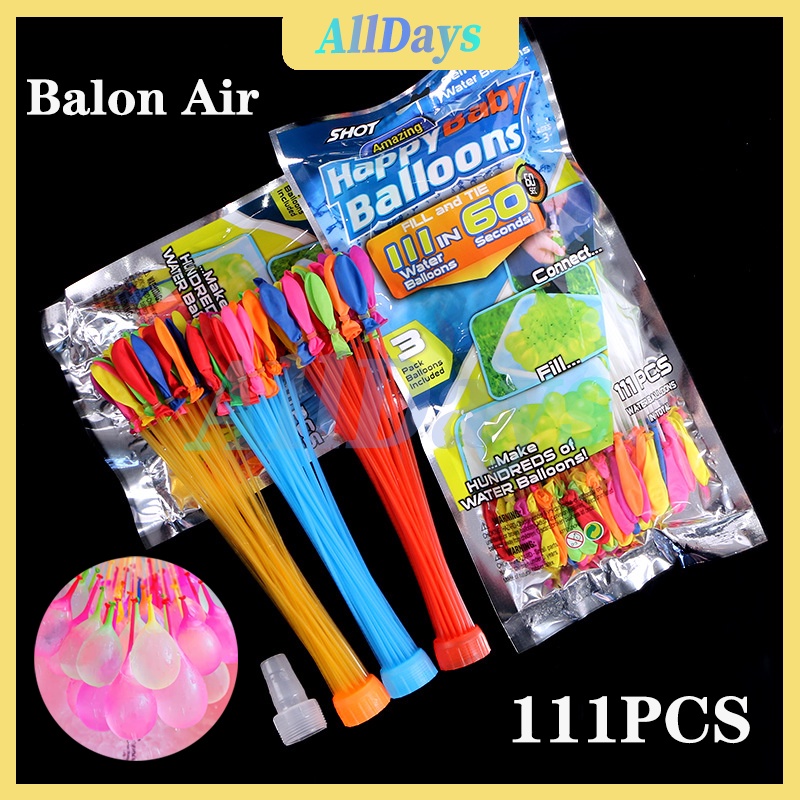 Jual 111PCS Balon Air Mainan Perang Bom Battle Magic Bunch Water ...