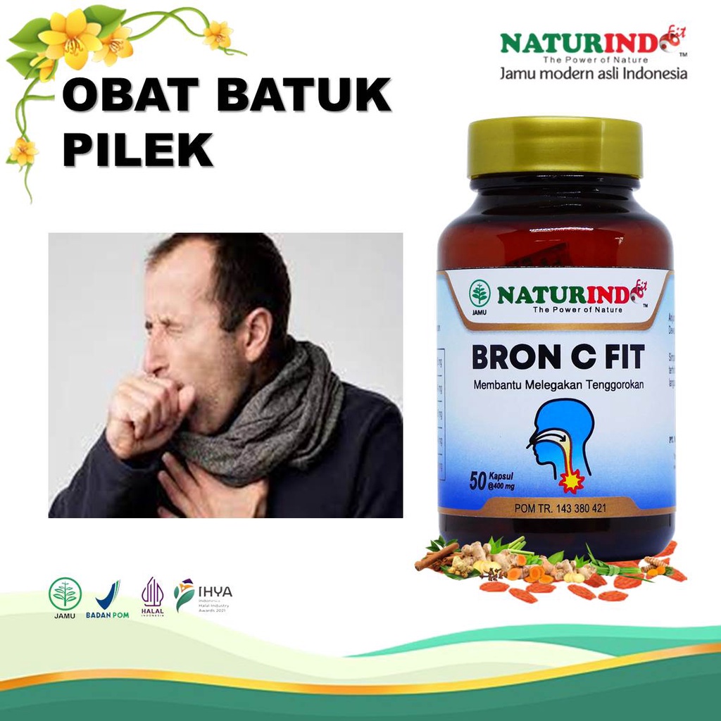 Jual obat Batuk Pilek Menahun Batuk Berdahak obat asma sinusitis BRON C ...