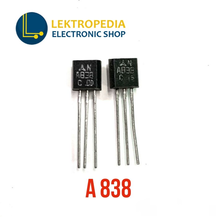 Jual A838 / 2SA838 Transistor A 838 TR IC | Shopee Indonesia