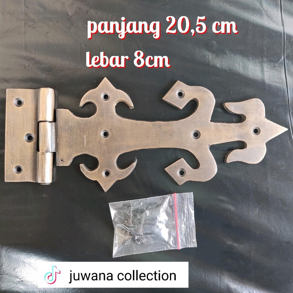 Jual Engsel pintu pagar model panah. engsel motif panah. engsel ...