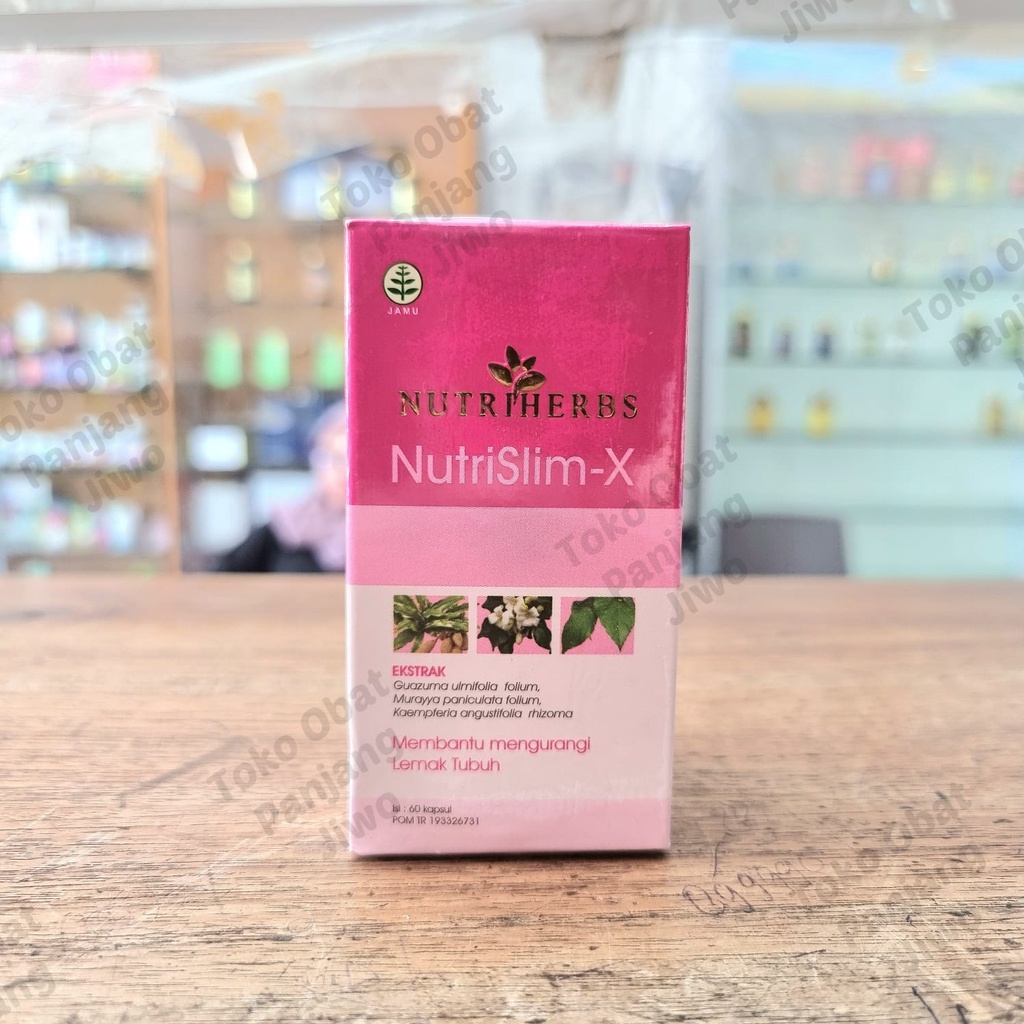Jual NUTRI HERBS NUTRI SLIM X ( MEMBANTU MENGURANGI LEMAK TUBUH ) | Shopee Indonesia