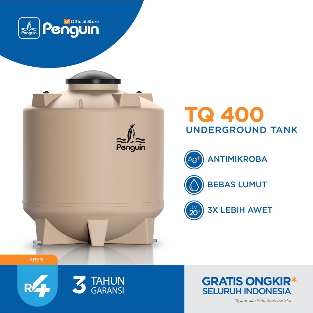 Jual Penguin Tangki | Toren | Tandon Air TQ 400 4000 liter | Shopee ...