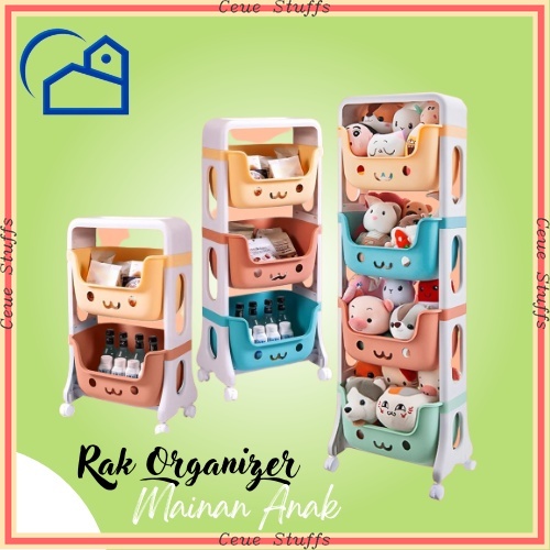 Jual PROMO KUAT KOKOH AESTHETIC TERBARU TERMURAH !! Rak Mainan Anak ...
