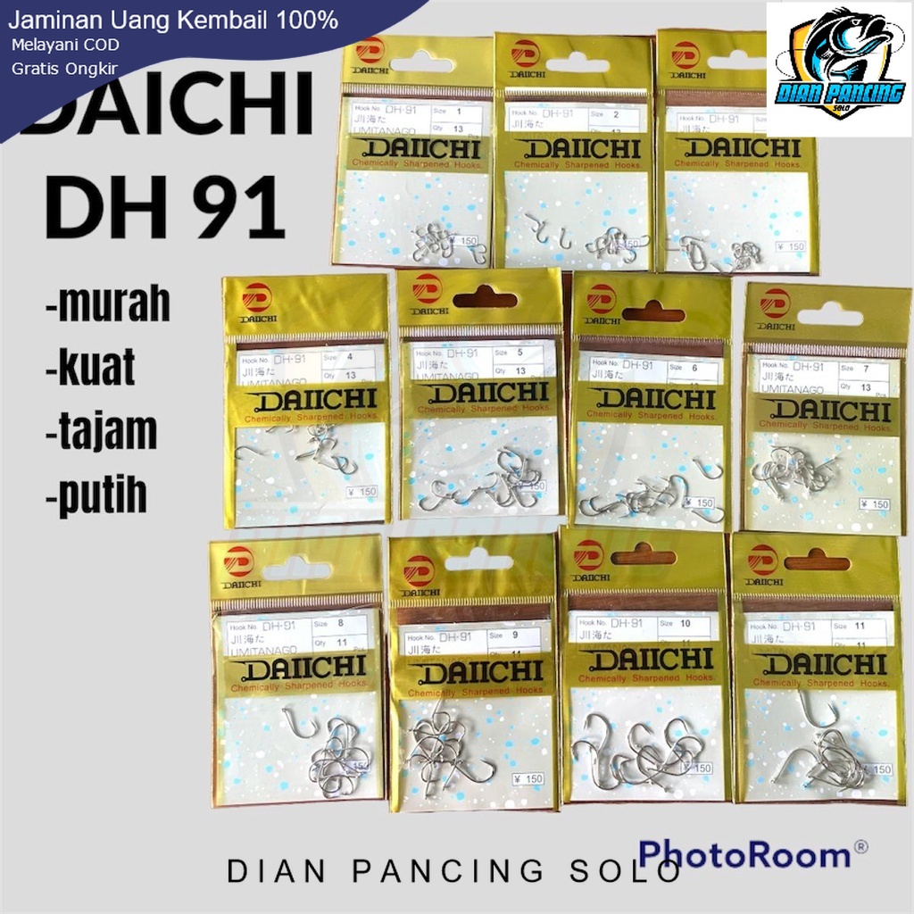 Jual Kail Pancing DAICHI DH-91 Warna Putih | Shopee Indonesia