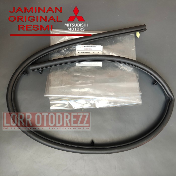 Jual Karet kap mesin Pajero Sport Triton Original resmi Mitsubishi ...