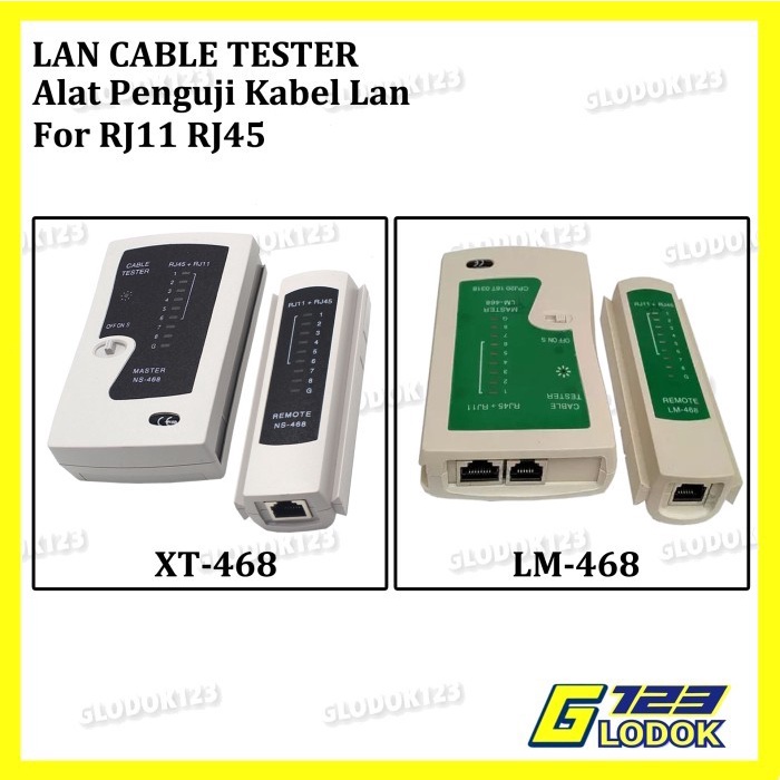 Jual Test Kabel LAN Cable Tester Network RJ11 RJ45 | Shopee Indonesia