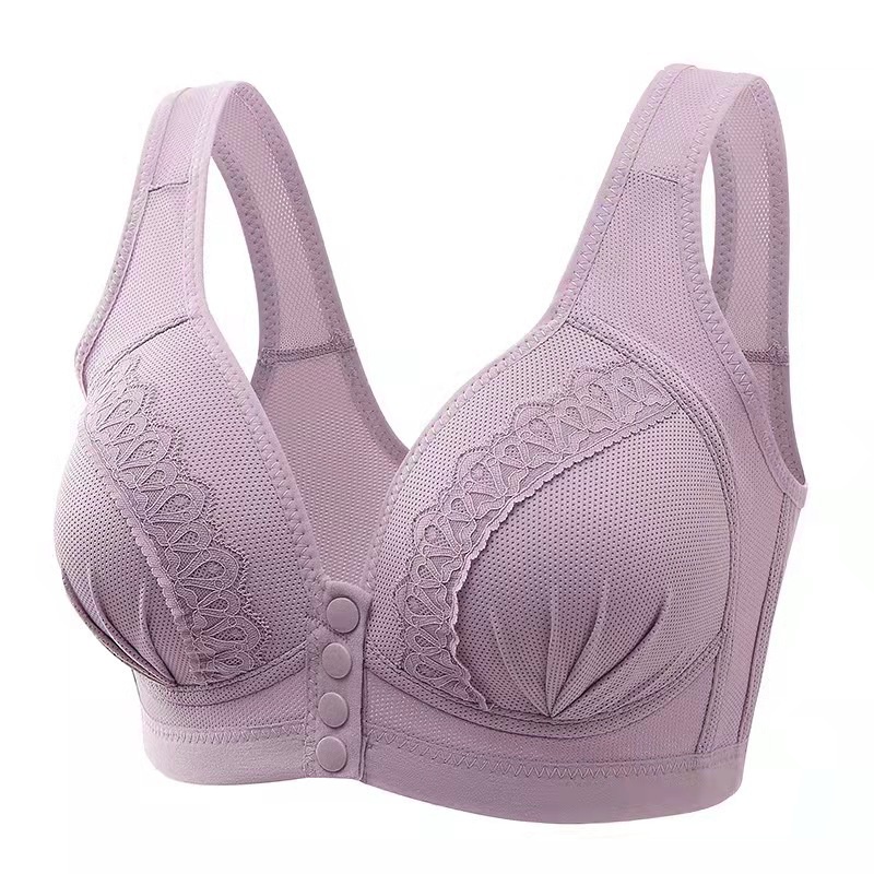 Jual BH086 Bra Push UP Tanpa Kawat Untuk Ibu Kancing Depan Model Rompi ...