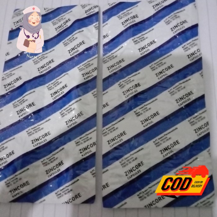 Jual READY ZINCORE /1 strip 6 capsul (PROMO) | Shopee Indonesia