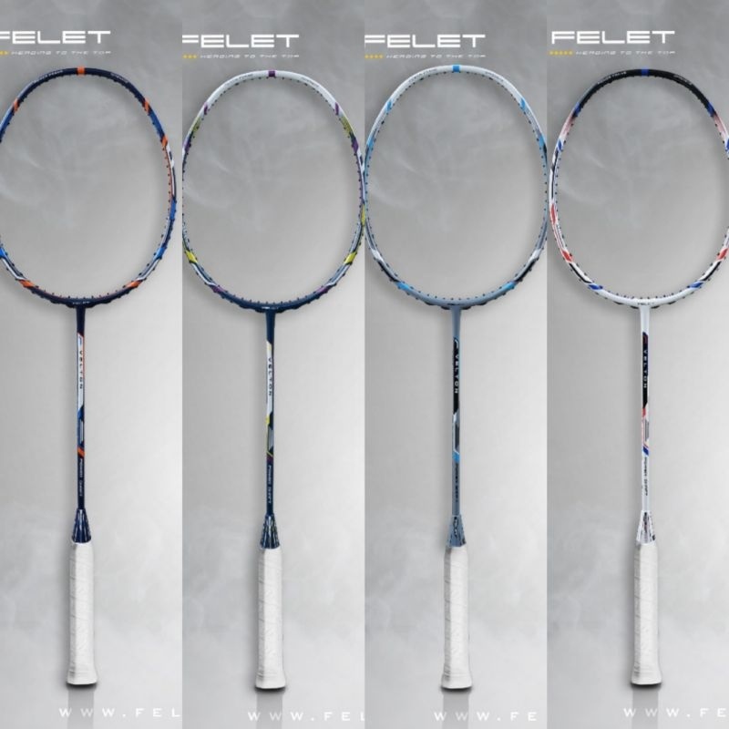 Jual Raket Badminton FELET VELTON 35LBS 100% Original | Shopee Indonesia